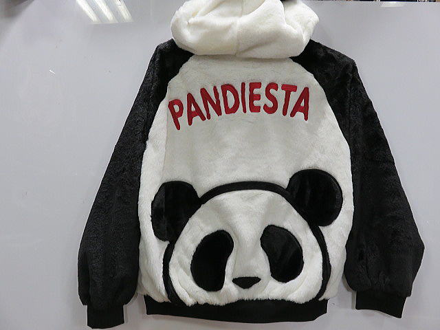 PANDIESTA JAPAN　ラグラン切替　フェイクファー　ブルゾン　パンディエスタ