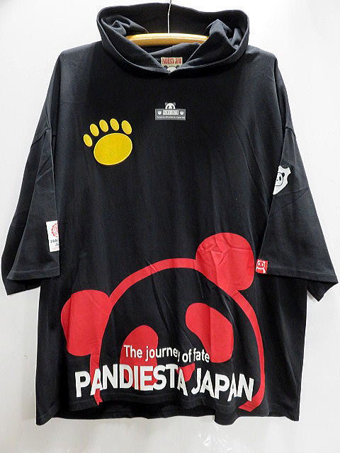 大きいサイズ　PANDIESTA JAPAN　　半袖Tシャツ　 パーカー　パンディエスタ