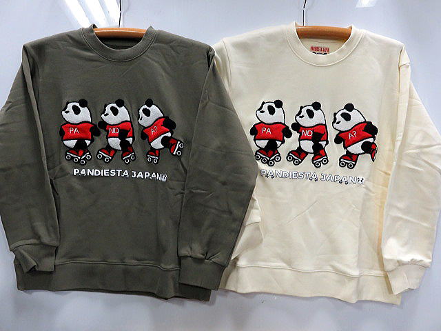 PANDIESTAJAPAN　　トレーナー　ローラースケートパンダ　パンディエスタ