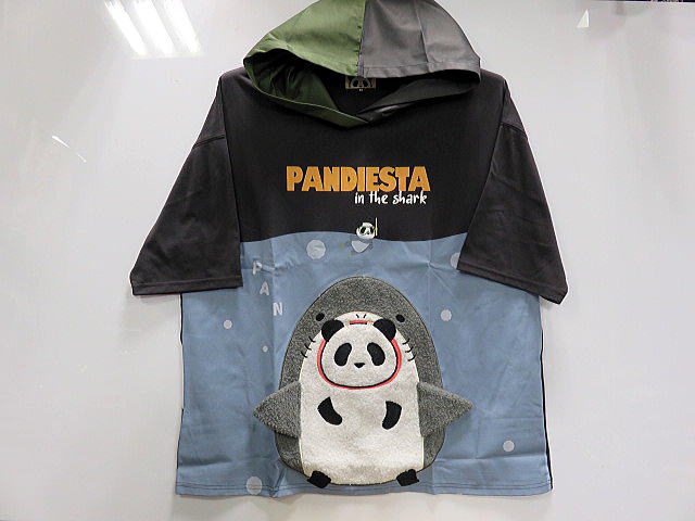 PANDIESTA JAPAN　半袖パーカー　IN THE SHARK　パンディエスタ
