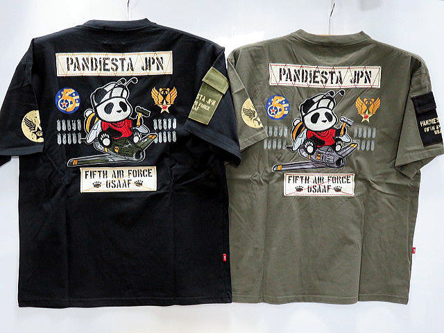 PANDIESTA JAPAN　5th AIR FORCE　半袖Tシャツ　パンディエスタ