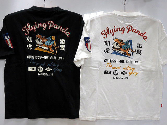 PANDIESTA JAPAN　フライングパンダ　半袖Tシャツ　パンディエスタ
