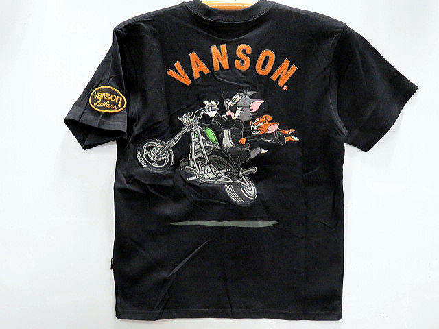 Tom＆Jerry X VANSON  　半袖Tシャツ　トムとジェリー