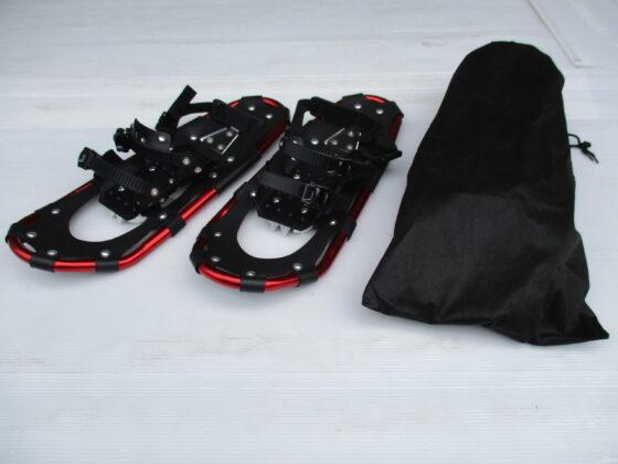 【新潟の除雪用品】コンパル　アルミ・スノーシュー Ｍ-５３ （収納袋付）