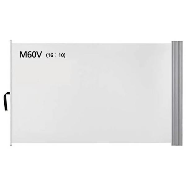 【メーカー在庫限り】泉(IZUMI)　巻取芯付マグネットスクリーン　60インチ(アスペクト比16:10)　WOL-M60V