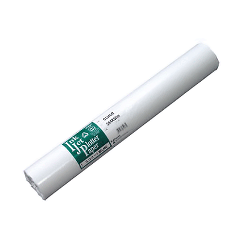 【メーカー在庫限り】桜井 CAD用インクジェット用紙 エココート紙IJ80 610mm×50m 2インチ 2本入 CIJ40Yの通販はau ...