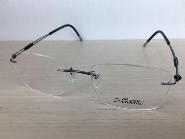 Silhoette（シルエット） TITAN NEXT GENERATION（チタンネクストジェネレーション） 5521/EZ/6562（SPACE GREY） メガネフレーム 50サイズ 新品