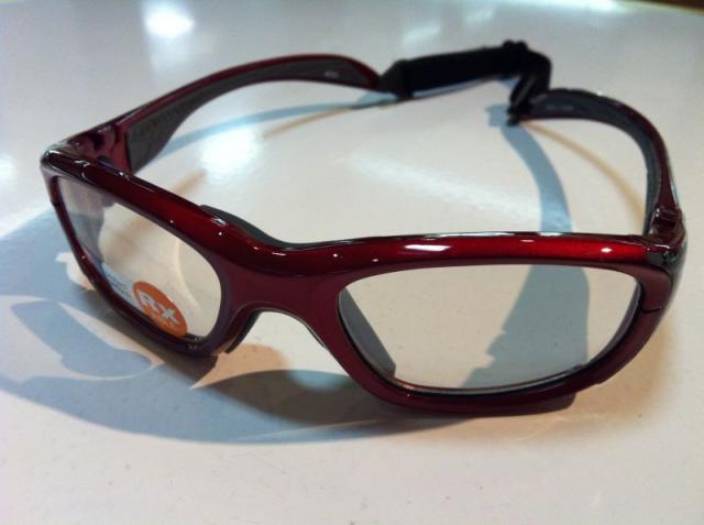 REC SPECS(レックスペックス) 子ども用スポーツメガネ Morpheus(モーフィアス) SHAT/#703(レッド/グレー/ブラック) 51サイズ