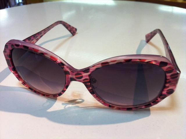 lafont(ラフォン) サングラス 有名ブランドサングラス POLYNESIE 7037(ヒョウ柄/ピンク) 53サイズ