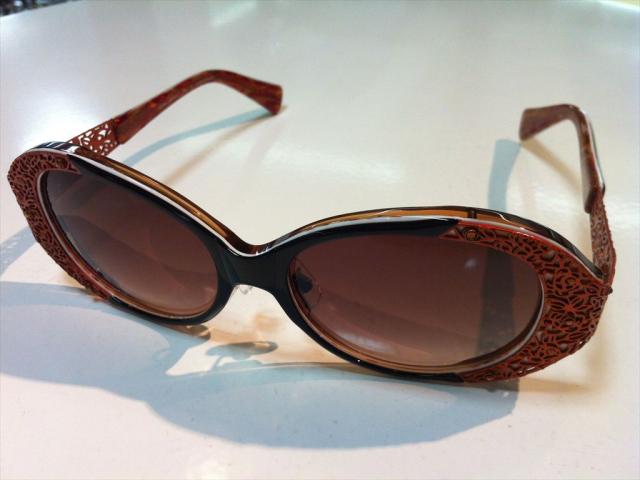 lafont(ラフォン) サングラス 有名ブランドサングラス NAUSICAA(ノーシカ) 537A(ブラウン/オレンジ) 54サイズ