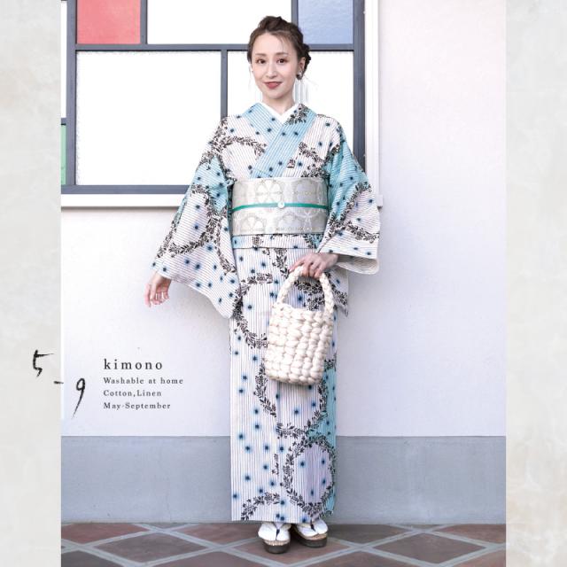 【59kimono】2023  アンティークリース　反物