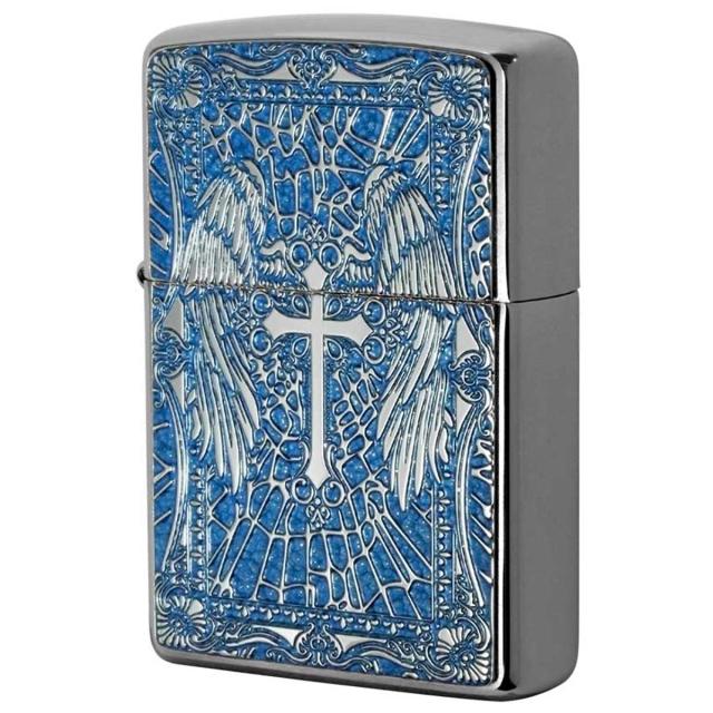 Zippo ジッポライター 200 Flat Bottom Metal Paint Plate 2MPP-Cross BL メール便可の通販はau PAY マーケット - 輸入雑貨のネット ...
