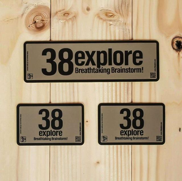 38explore 38Stickers Set【Tan】 ステッカー3枚セット の通販はau PAY マーケット - LibertyBase Products | au PAY マーケット ...