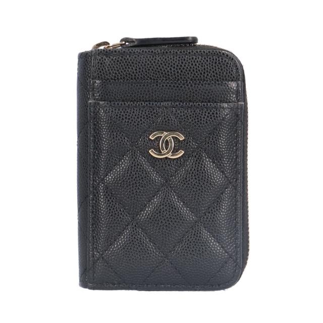 シャネル ケース キャビアスキン レディース CHANEL  中古 R&Kリサイクルキング