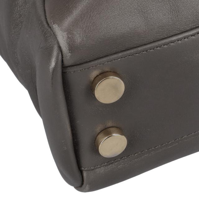 サンローランパリ SAINT LAURENT PARIS トートバッグ レザー グレー