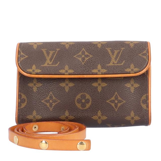 ルイヴィトン LOUIS VUITTON ポシェットフロランティーヌ モノグラム ショルダーバッグ モノグラムキャンバス ブラウン レディース 中古 R&Kリサイクルキング