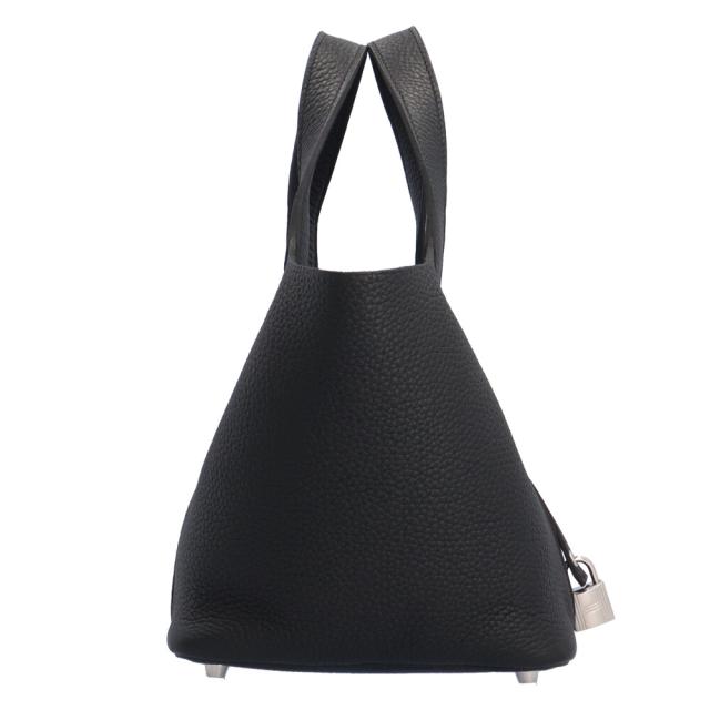 エルメス HERMES ピコタンロック ハンドバッグ トリヨンクレマンス ブラック レディース 中古 R&Kリサイクルキング