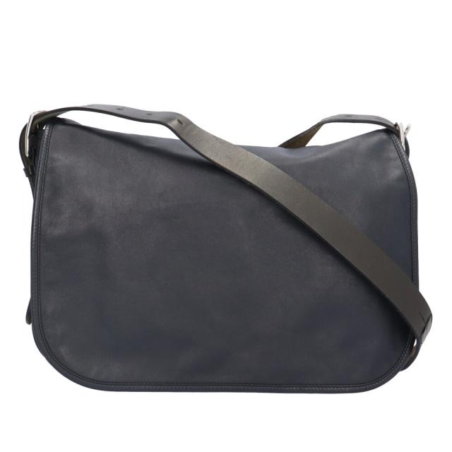 エルメス バルダ35メッセンジャーバッグ ショルダーバッグ レザー ネイビー レディース HERMES  中古  R&Kリサイクルキング