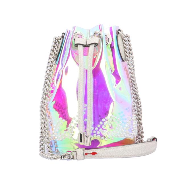 クリスチャンルブタン ショルダーバッグ PVC シルバー レディース Christian Louboutin  中古  R&Kリサイクルキング