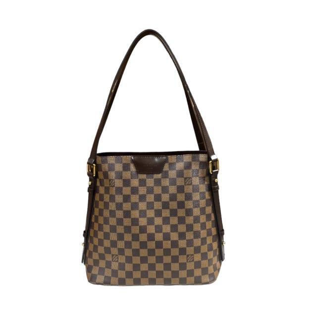 ルイヴィトン カバ リヴィントン ダミエ ショルダーバッグ ダミエキャンバス N41108 ブラウン レディース LOUIS VUITTON  中古  R&Kリサイクルキング