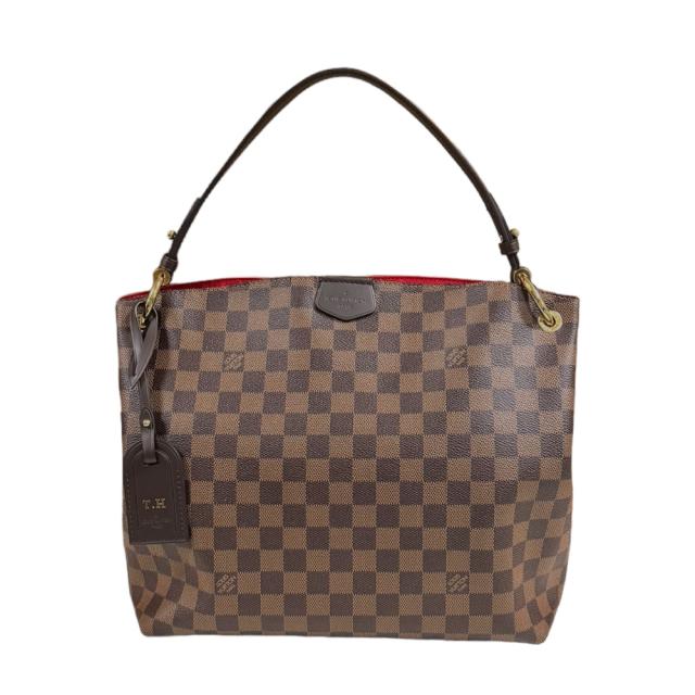 ルイヴィトン グレースフルPM ダミエ ショルダーバッグ ダミエキャンバス N44044 ブラウン レディース LOUIS VUITTON  中古  R&Kリサイクルキング