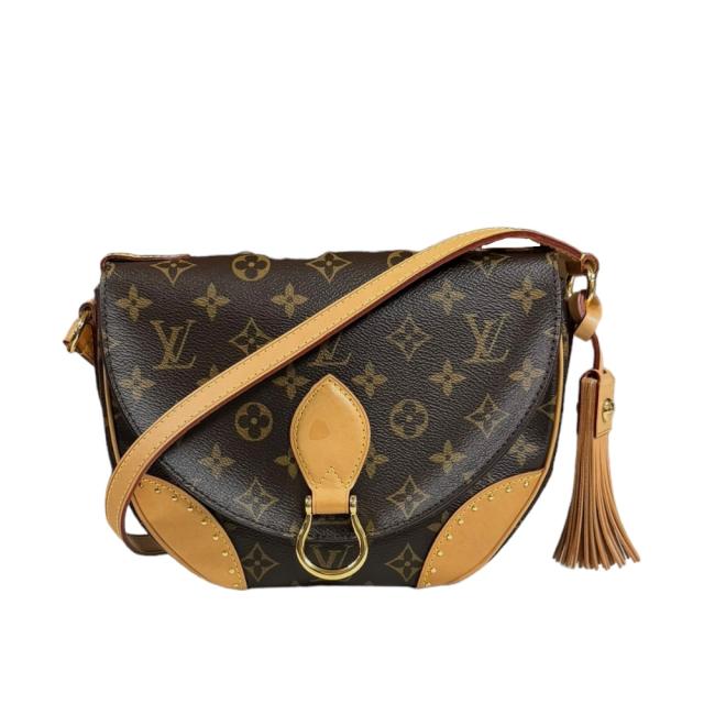 ルイヴィトン サンクルー モノグラム ショルダーバッグ モノグラムキャンバス M41481 ブラウン レディース LOUIS VUITTON  中古  R&Kリサイクルキング