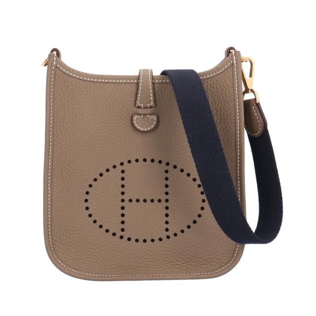 エルメス エブリンTPM ショルダーバッグ トゴ ベージュ レディース HERMES  中古  R&Kリサイクルキング