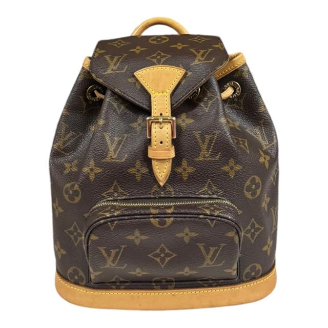 ルイヴィトン ミニモンスリ モノグラム リュック・デイパック モノグラムキャンバス M51137 レディース LOUIS VUITTON  中古  R&Kリサイクルキング