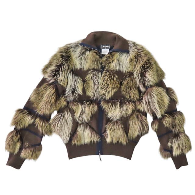 シャネル ブルゾン カシミヤ レディース CHANEL  中古  R&Kリサイクルキング