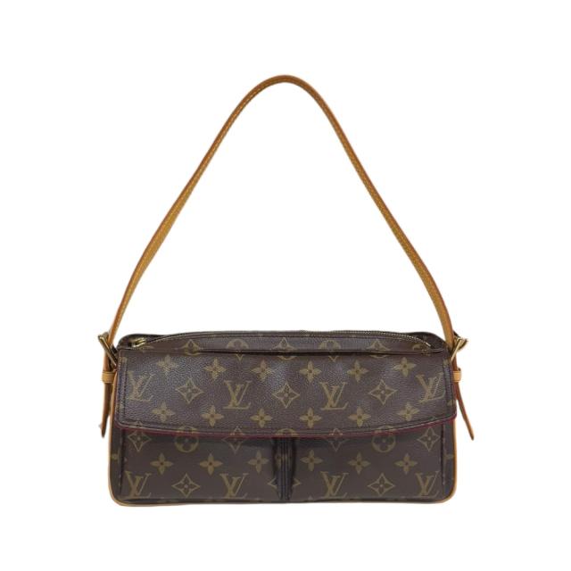 ルイヴィトン ヴィバシテMM モノグラム ショルダーバッグ モノグラムキャンバス M51164 ブラウン レディース LOUIS VUITTON  中古  R&Kリサイクルキング