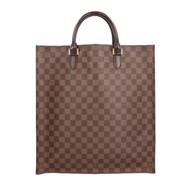 ルイヴィトン サックプラ ダミエ ハンドバッグ ダミエキャンバス N51140 ブラウン ユニセックス LOUIS VUITTON  中古 R&Kリサイクルキング