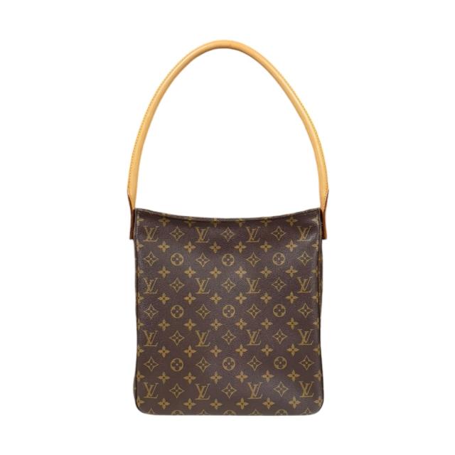 ルイヴィトン ルーピングGM モノグラム ショルダーバッグ モノグラムキャンバス M51145 ブラウン レディース LOUIS VUITTON  中古 R&Kリサイクルキング