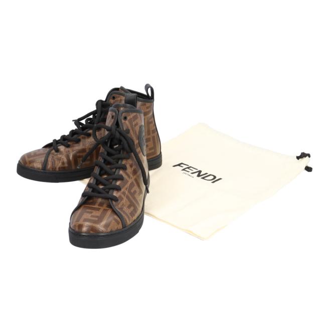フェンディ ズッカ スニーカー PVC 8E6594 ユニセックス FENDI  中古 R&Kリサイクルキング