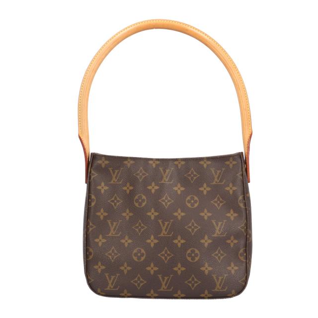 ルイヴィトン ルーピングMM モノグラム ショルダーバッグ モノグラムキャンバス M51146 ブラウン レディース LOUIS VUITTON  中古 R&Kリサイクルキング