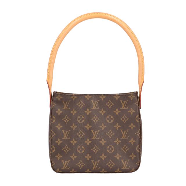 ルイヴィトン ルーピングMM モノグラム ショルダーバッグ モノグラムキャンバス M51146 ブラウン レディース LOUIS VUITTON  中古 R&Kリサイクルキング