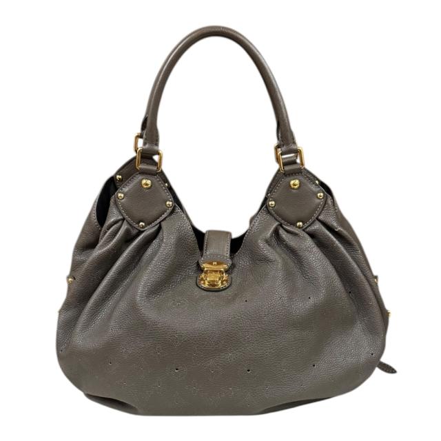 ルイヴィトン L マヒナ ショルダーバッグ モノグラムマヒナ M93121 グレー レディース LOUIS VUITTON  中古 R&Kリサイクルキング