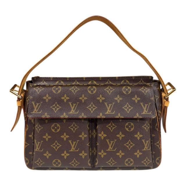 ルイヴィトン ヴィバシテGM モノグラム ショルダーバッグ モノグラムキャンバス M51163 ブラウン レディース LOUIS VUITTON  中古 R&Kリサイクルキング