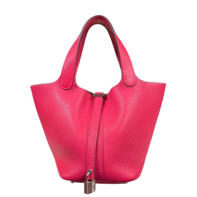 エルメス ピコタンロックPM ハンドバッグ トリヨンクレマンス ピンク レディース HERMES  中古 R&Kリサイクルキング