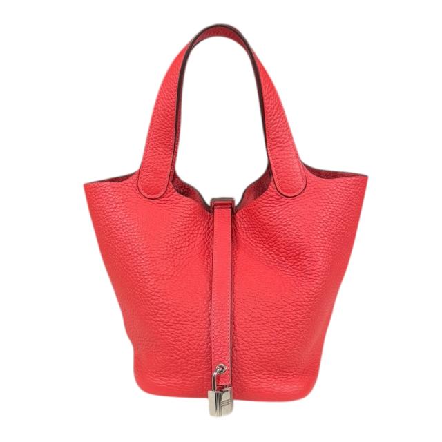 エルメス ピコタンロックPM ハンドバッグ トリヨンクレマンス ピンク レディース HERMES  中古 R&Kリサイクルキング