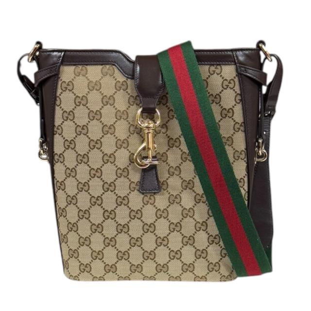 グッチ ミディアム バケットバッグ ショルダーバッグ GGスプリームキャンバス 782911 ベージュ レディース GUCCI  中古 R&Kリサイクルキング