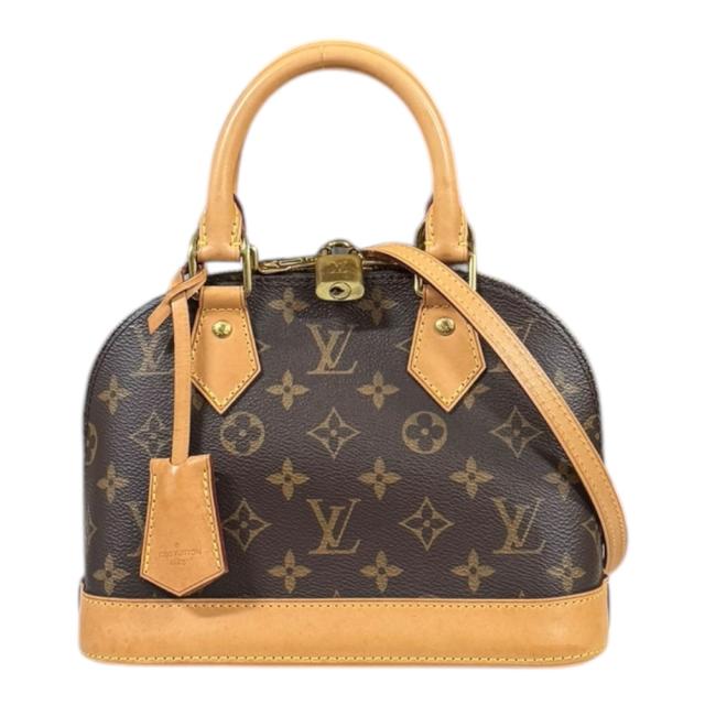 ルイヴィトン アルマBB モノグラム ショルダーバッグ モノグラムキャンバス M53152 ブラウン レディース LOUIS VUITTON  中古 R&Kリサイクルキング