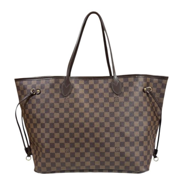 ルイヴィトン ネヴァーフルGM ダミエ トートバッグ ダミエキャンバス N51106 ブラウン レディース LOUIS VUITTON  中古 R&Kリサイクルキング