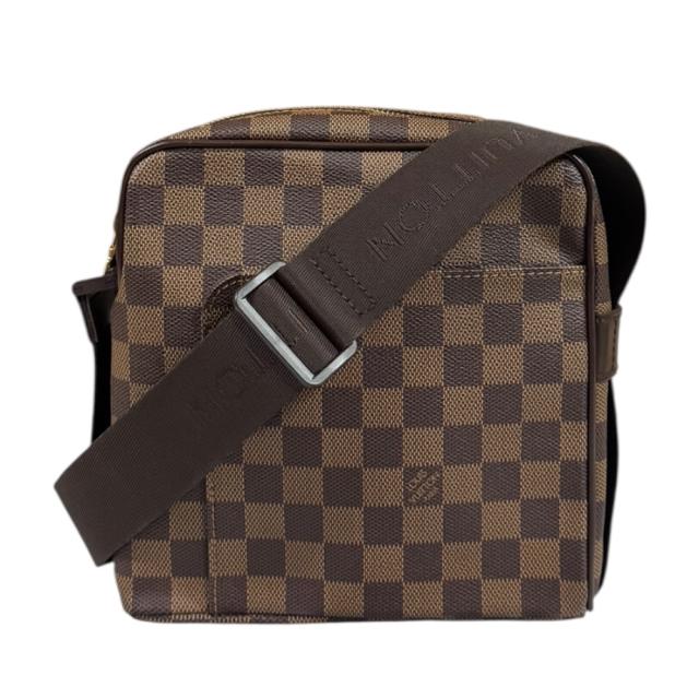 ルイヴィトン オラフPM ダミエ ショルダーバッグ ダミエキャンバス N41442 ブラウン ユニセックス LOUIS VUITTON  中古 R&Kリサイクルキング