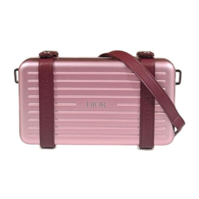 ディオール Dior×RIMOWA パーソナルクラッチバッグ ショルダーバッグ 2DRCA295YWT ピンク レディース Dior  中古 R&Kリサイクルキング