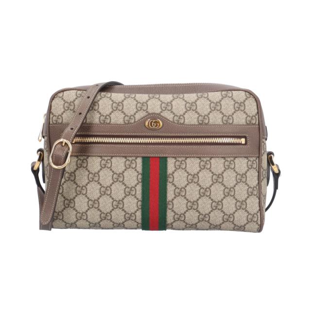 グッチ スモール オフィディア ショルダーバッグ GGスプリームキャンバス 517080 ベージュ レディース GUCCI  中古 R&Kリサイクルキング