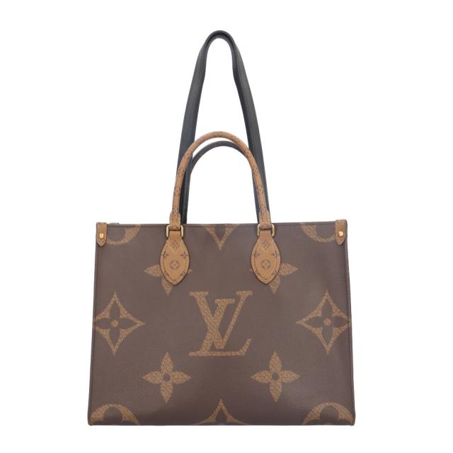 ルイヴィトン オンザゴーMM モノグラムジャイアント ショルダーバッグ モノグラムキャンバス M45321 ブラウン レディース LOUIS VUITTON  中古 R&Kリサイクルキング
