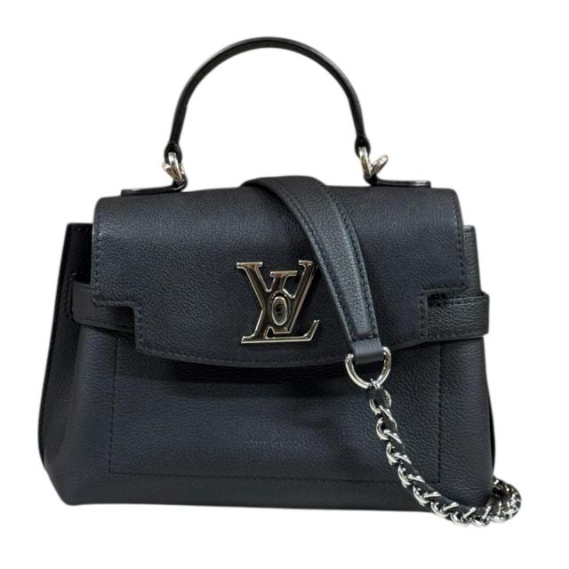ルイヴィトン ロックミーエヴァーMINI ショルダーバッグ レザー M20997 ブラック レディース LOUIS VUITTON  中古 R&Kリサイクルキング