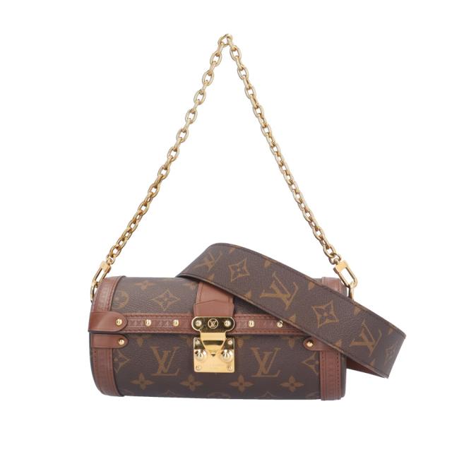 ルイヴィトン パピヨントランク モノグラム ショルダーバッグ モノグラムキャンバス M57835 ブラウン レディース LOUIS VUITTON  中古 R&Kリサイクルキング