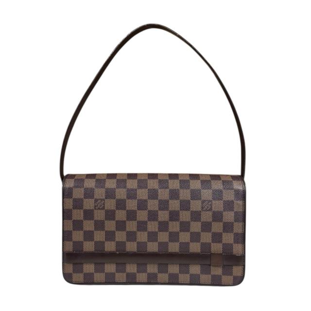 ルイヴィトン トライベッカ ロン ダミエ ショルダーバッグ ダミエキャンバス N51160 ブラウン レディース LOUIS VUITTON  中古 R&Kリサイクルキング