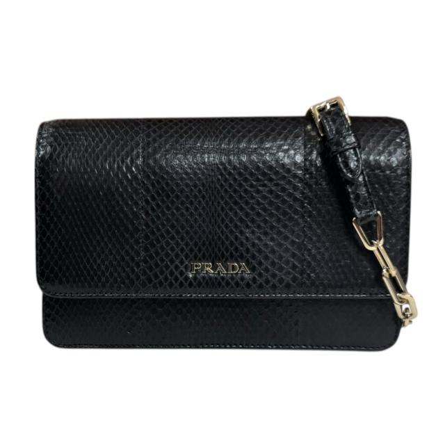 プラダ ショルダーバッグ BT1045 ブラック レディース PRADA  中古 R&Kリサイクルキング